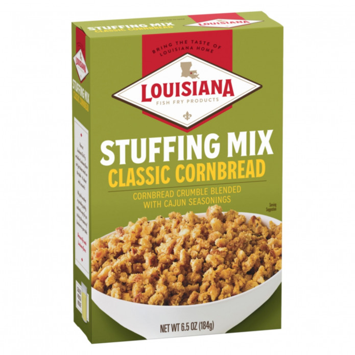 Louisiana Fish Fry Cornbread Stuffing Mix 6.5oz 039156006734